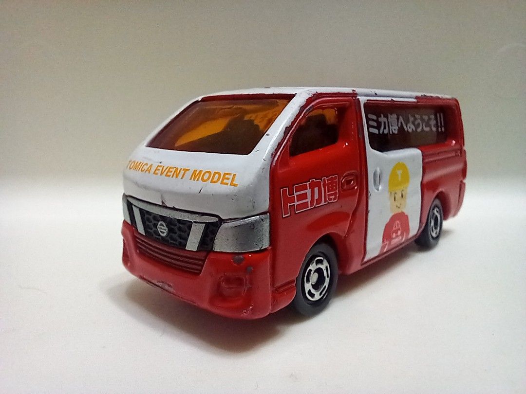 Tomica Event Model No. 3- Nissan NV350 Caravan (Tomica Expo Ad Car Type ...