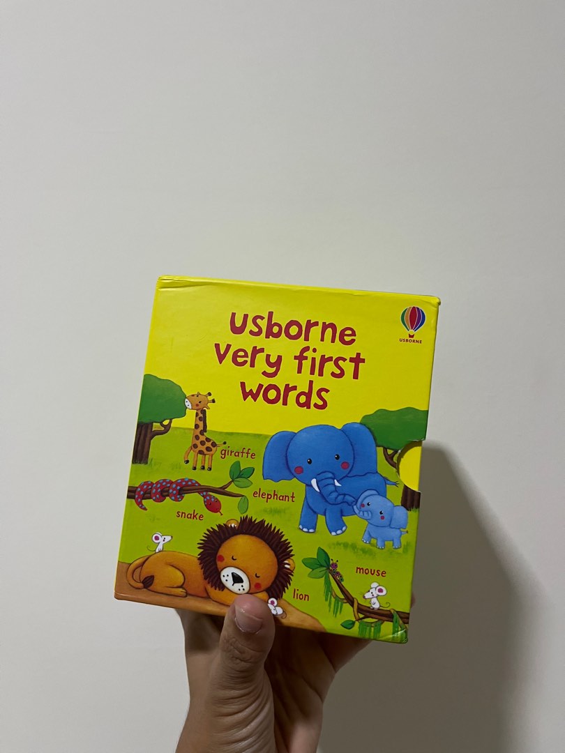 Usborne Very First Words Collection Board Books, Babies & Kids, Infant ...