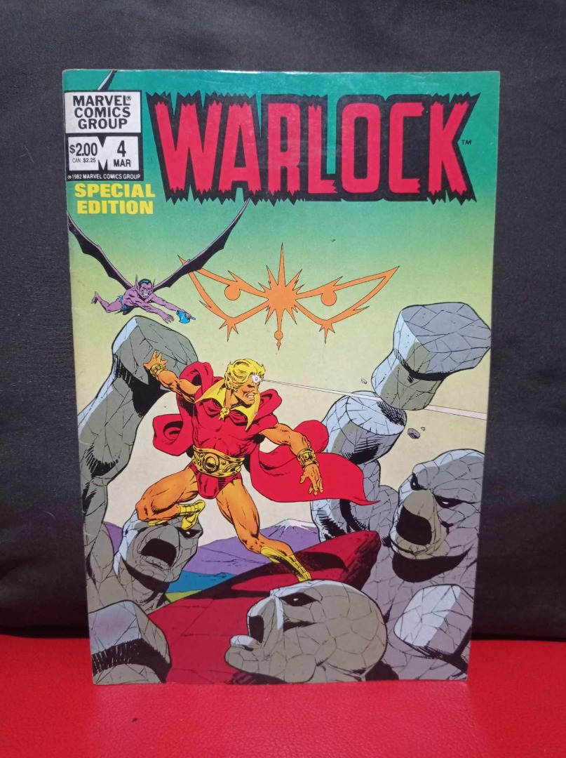 Vintage 1982 Warlock Special Edition #4 Marvel Comics - Avengers and ...
