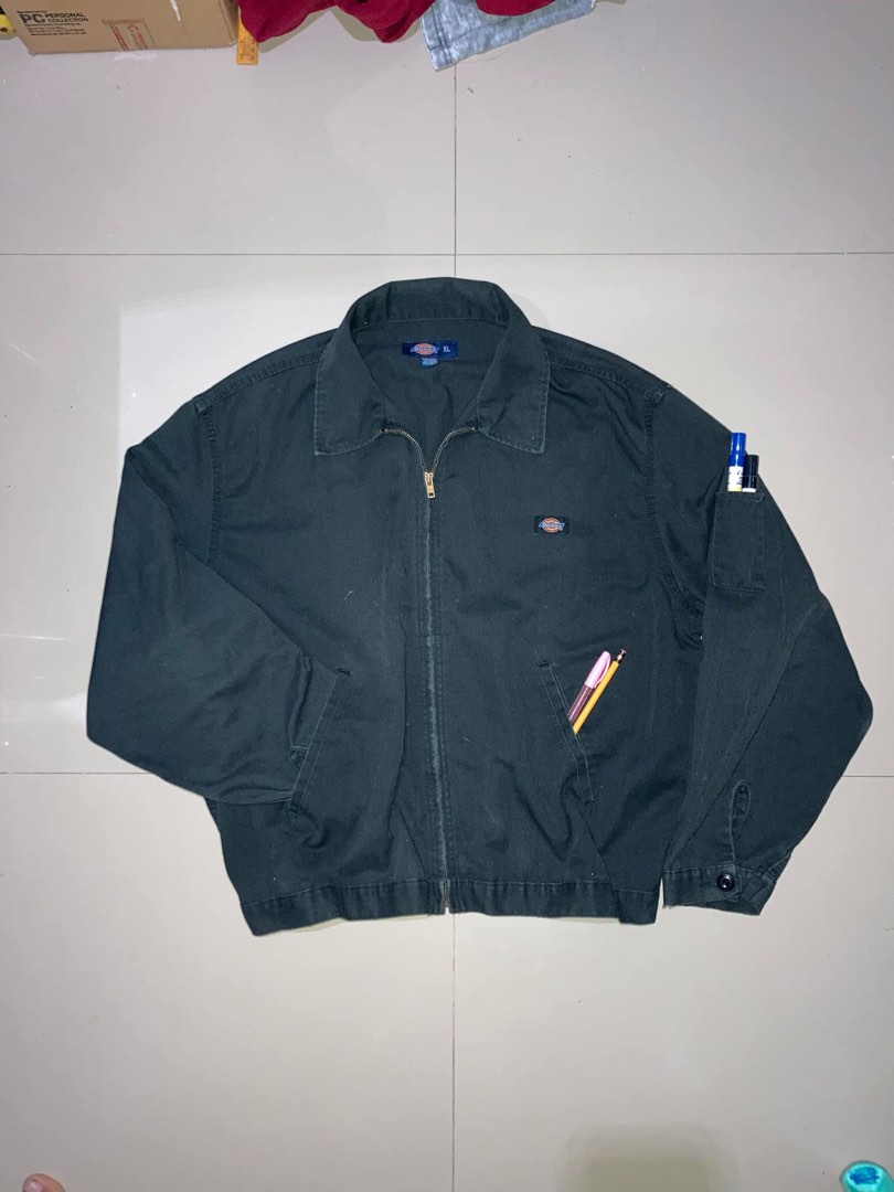 Vintage Dickies workwear Harrington/Detroit Jacket, Men's Fashion ...