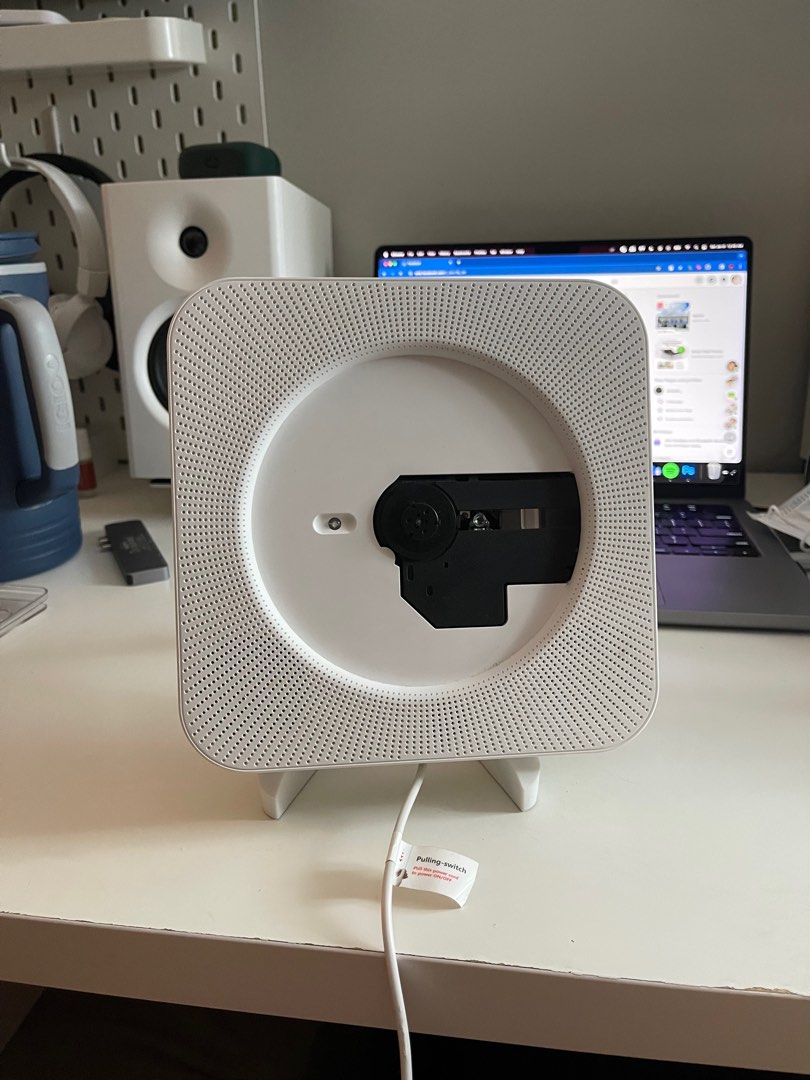 White table CD Player with remote, TV & Home Appliances, TV ...