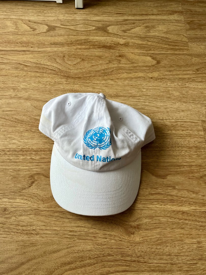 White United Nations Cap, Men's Fashion, Watches & Accessories, Caps ...