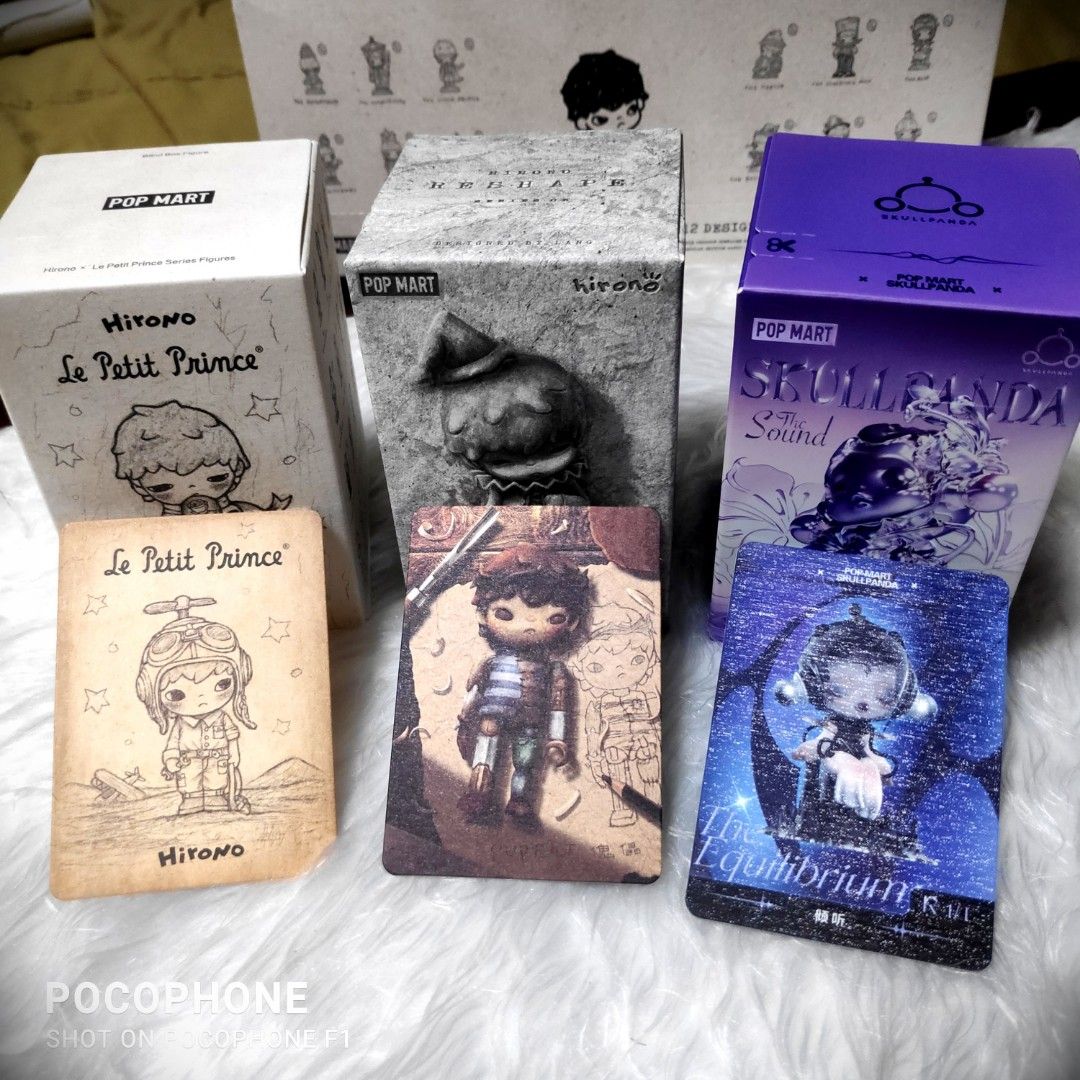 WTS Hirono and Skullpanda Secret , Pilot, Puppet, Equillibrium, Hobbies ...