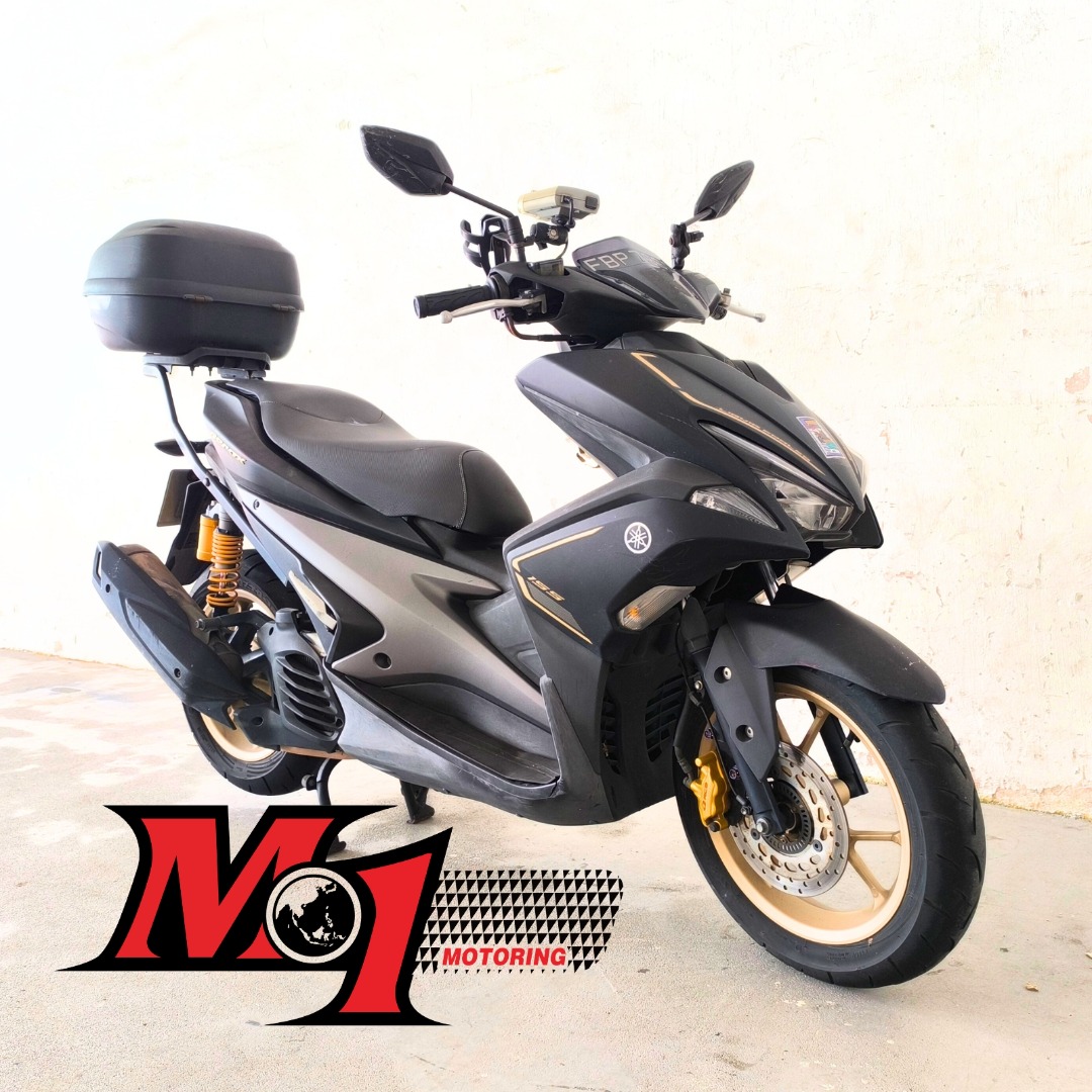 Yamaha Aerox GDR155A 3 Digit Number Plate Full Servicing Done View @ M1 ...