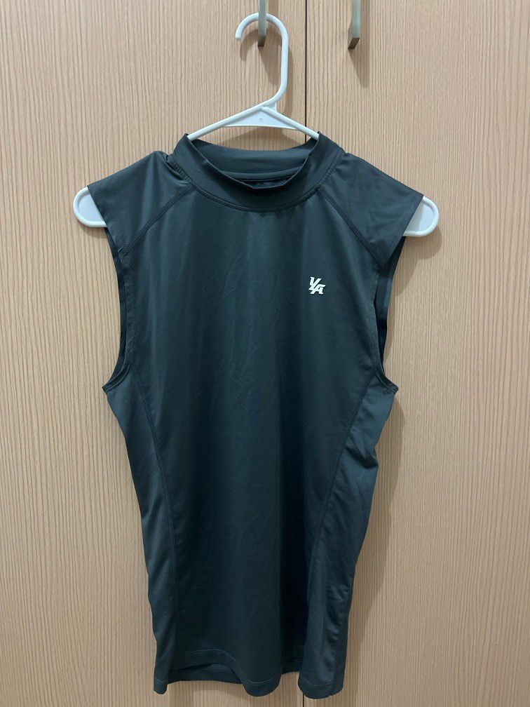 YoungLA Tank Dryfit Gray, Men's Fashion, Activewear on Carousell
