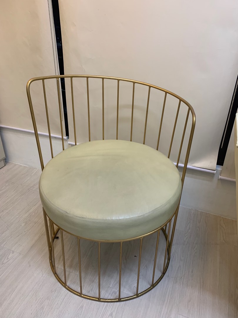 Aesthetic Chair (beige), Furniture & Home Living, Furniture, Chairs on ...