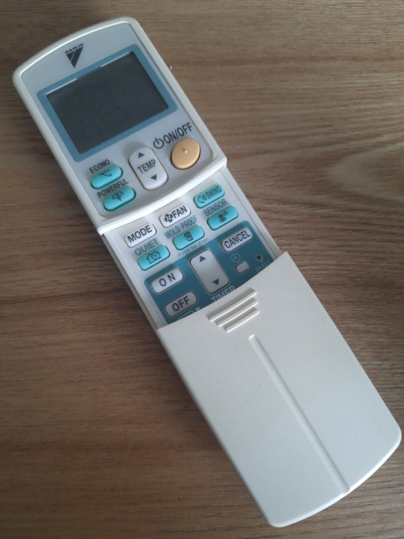 Aircon Remote Control . DAIKIN original remote controller ARC 433B47 ...