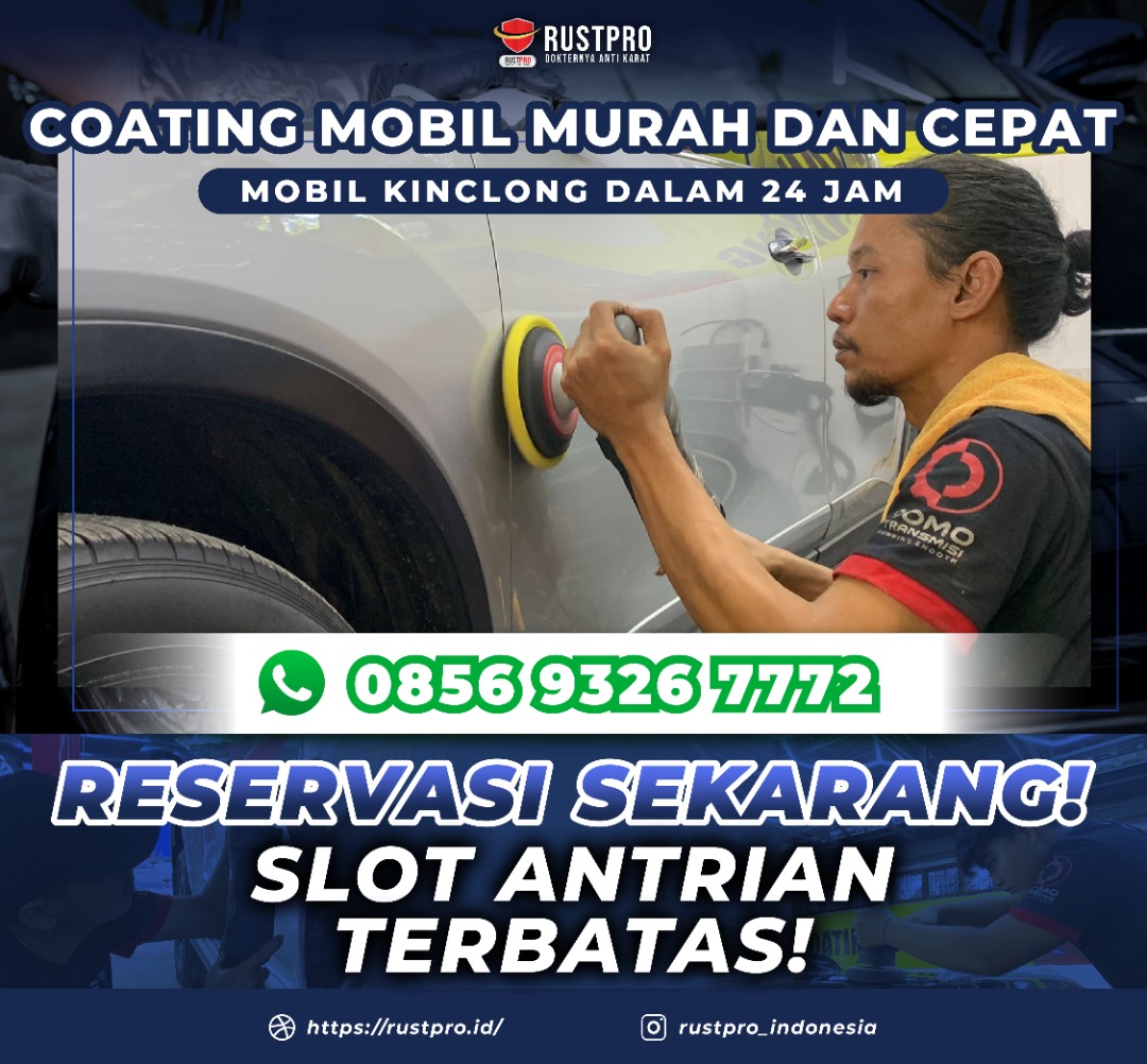 Bengkel Coating Mobil Toyota Corolla Surabaya Garansi 3 Tahun, Jasa ...