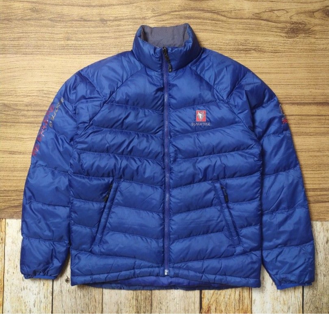 Black Yak Down Puffer Jacket | Jaket Bulu Angsa, Fesyen Pria, Pakaian ...