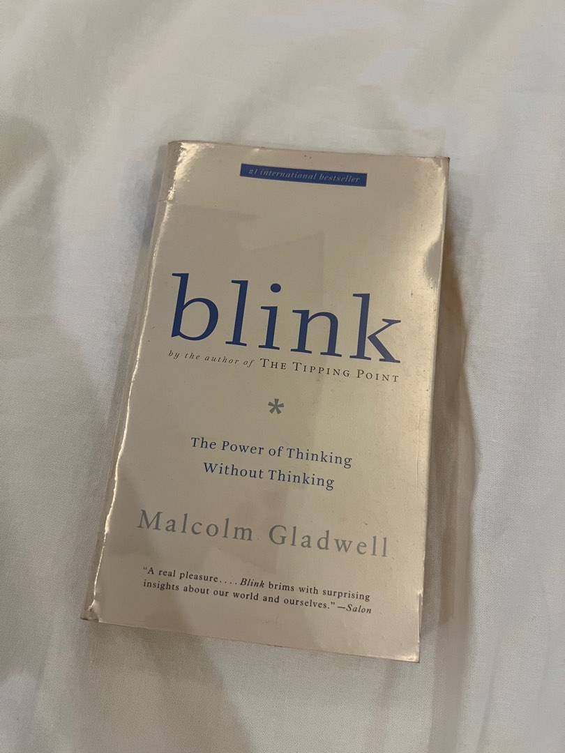 Blink by Malcolm Gladwell, Hobbies & Toys, Books & Magazines, Fiction ...