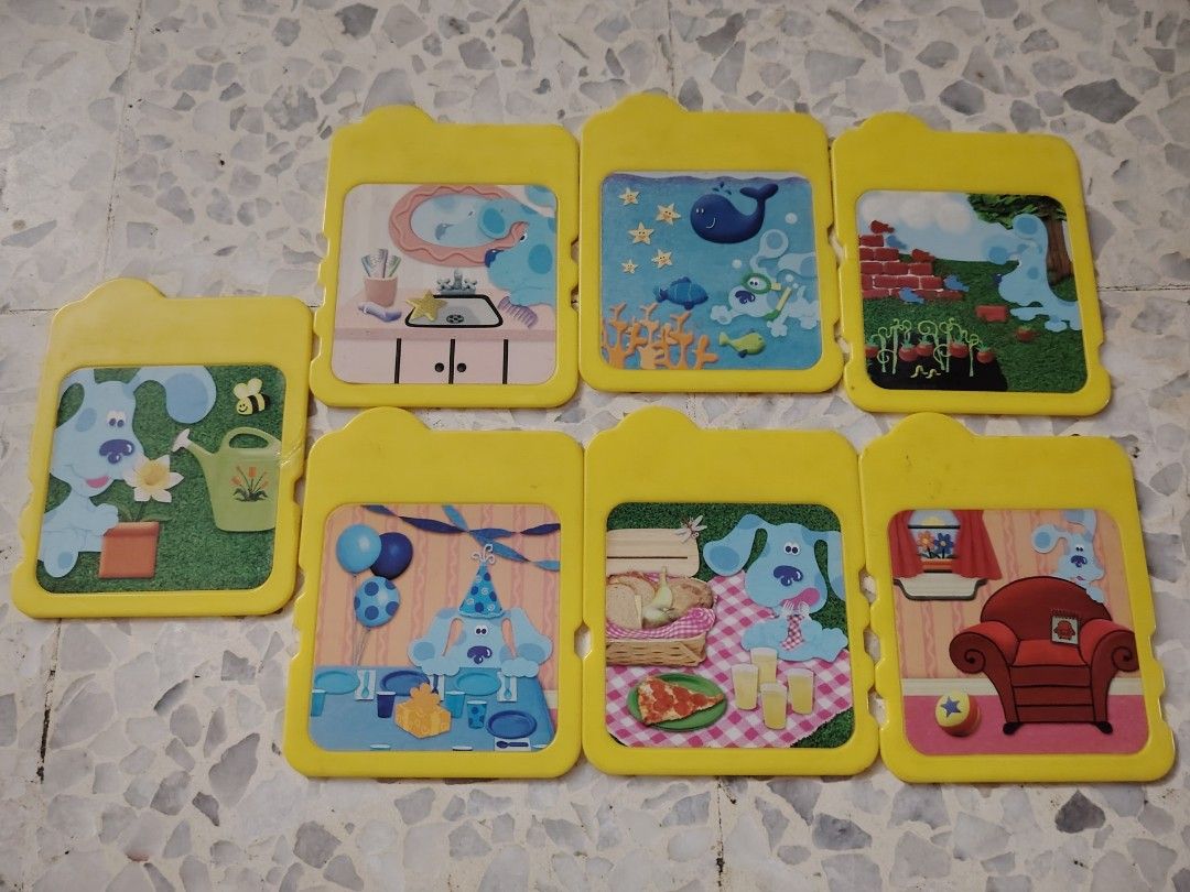 Blue's Clues Educational Learning Memory Replacement Cards, Hobbies ...