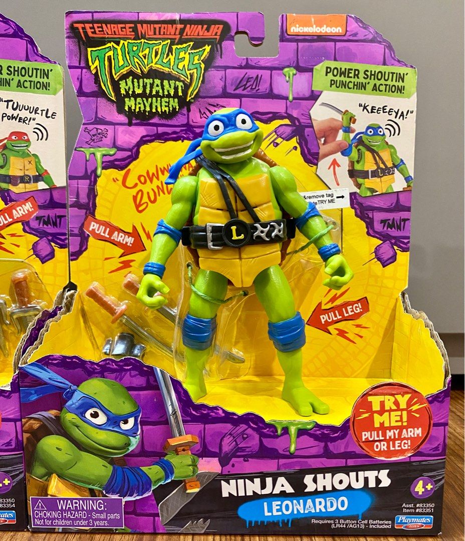 Bnew Complete Teenage Mutant Ninja Turtles Mutant Mayhem TMNT with ...