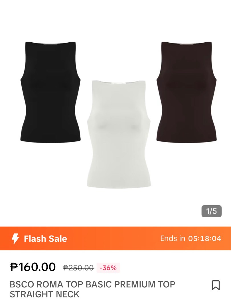 BSCO Roma Top maroon, Women's Fashion, Tops, Sleeveless on Carousell