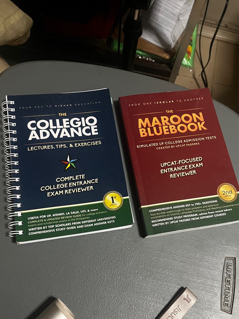 Colegio Advance & Maroon Bluebook, Hobbies & Toys, Books & Magazines ...
