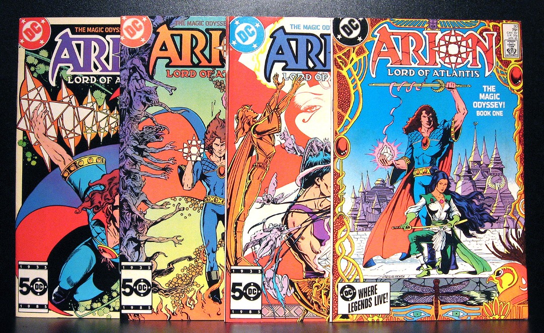 COMICS: DC: Arion, Lord of Atlantis #30-33 (1985), Hobbies & Toys ...