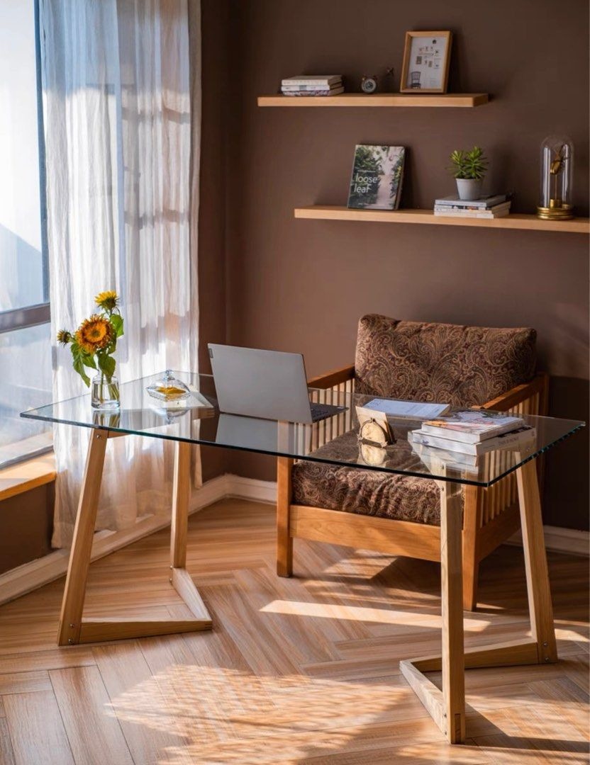 CORINA Study Desk, Furniture & Home Living, Furniture, Tables & Sets on ...