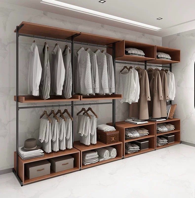 DARBY Modern Open Concept Wardrobe, Furniture & Home Living, Furniture ...
