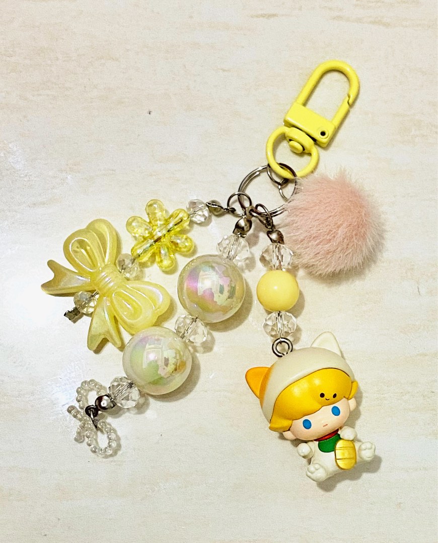 Dimoo Ganci /strap hp karakter ORI POPMART, Desain & Kerajinan Tangan ...