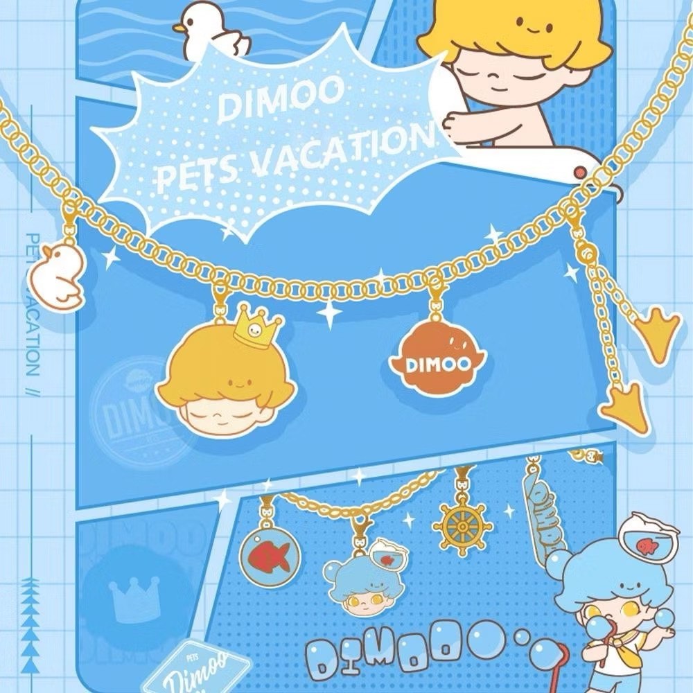 dimoo pets vacation pendant (yellow hair!), Hobbies & Toys, Memorabilia ...