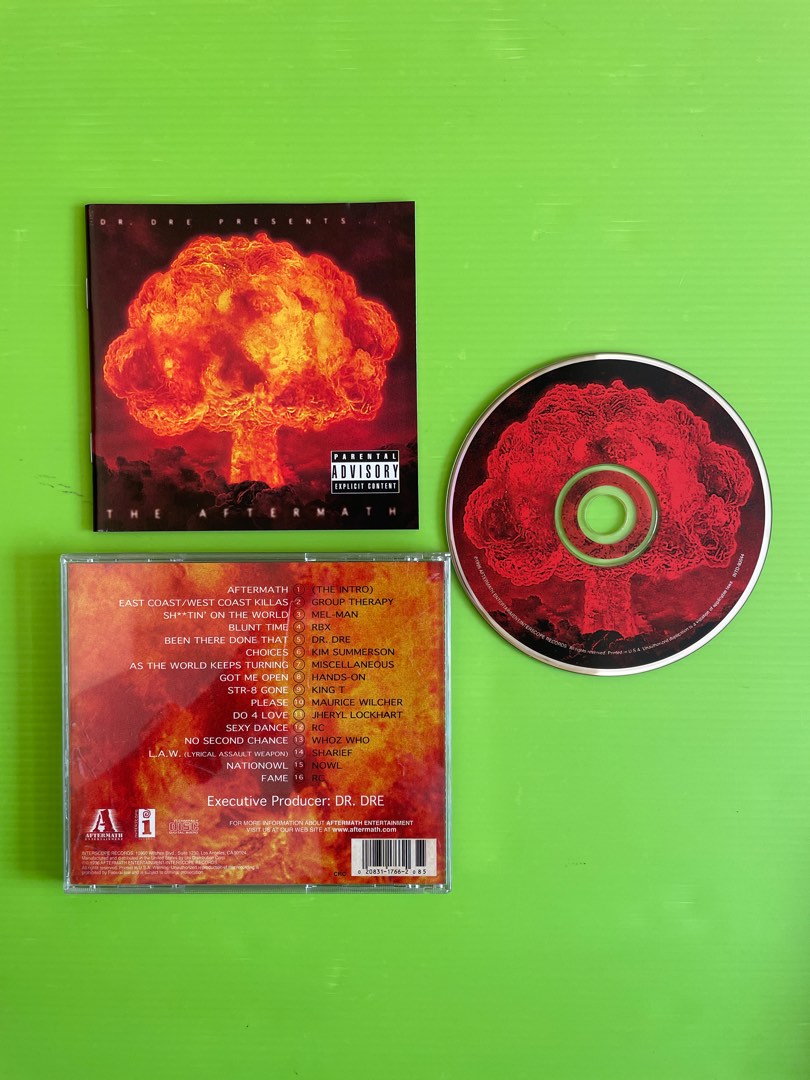 Dr. Dre The Aftermath Album CD, Hobbies & Toys, Music & Media, CDs ...