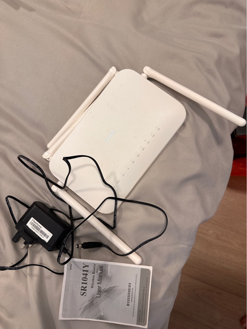 FiberHome Internet WiFi 6 Router SR1041Y, Computers & Tech, Parts ...