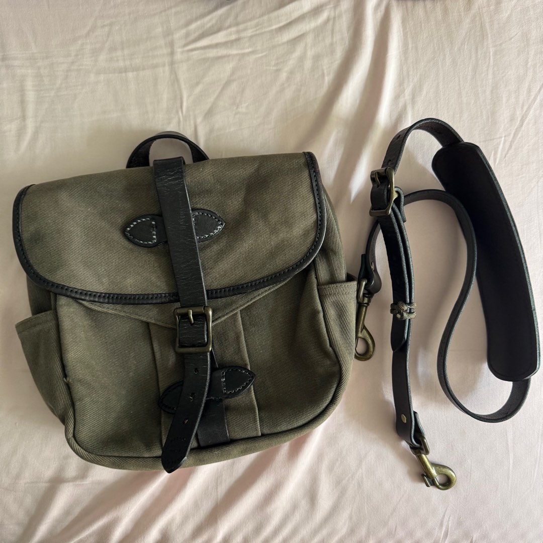 Filson Small Field Bag Otter Green, Men's Fashion, Bags, Sling Bags on ...