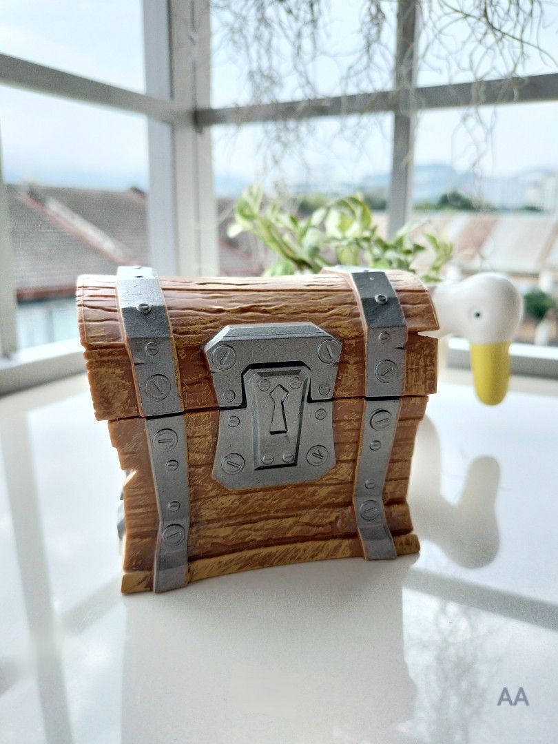 Fortnite Loot Chest_ Empty Box, Hobbies & Toys, Toys & Games on Carousell