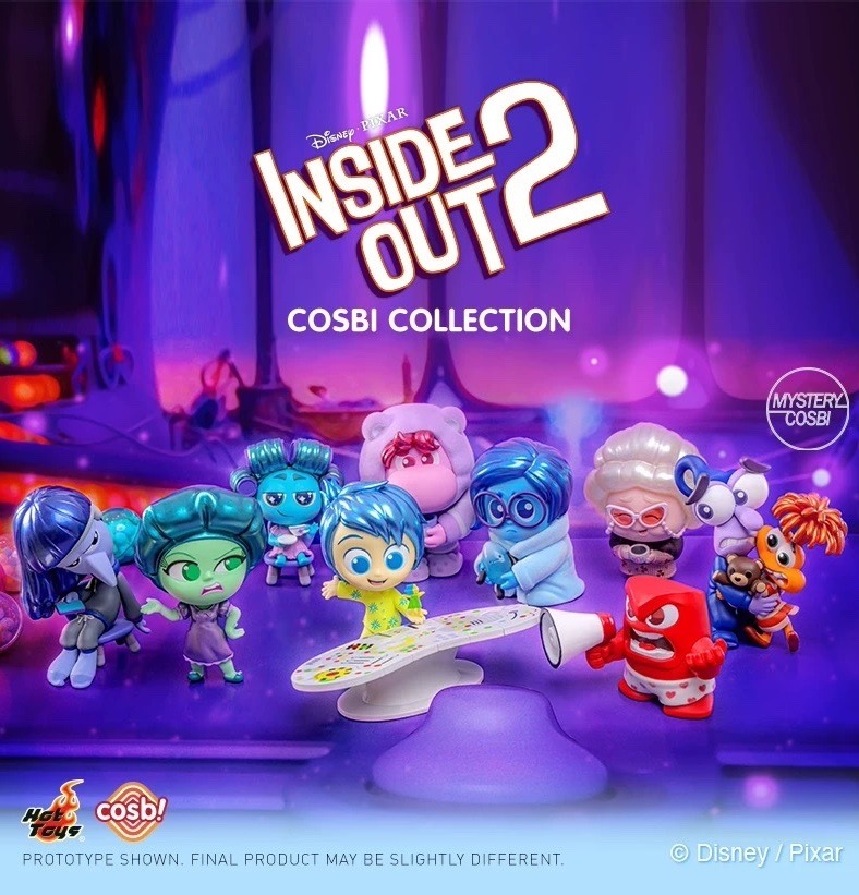 [Free Delivery] Hot Toys Cosbi Bobble-Head: Disney Inside Out 2 Series ...
