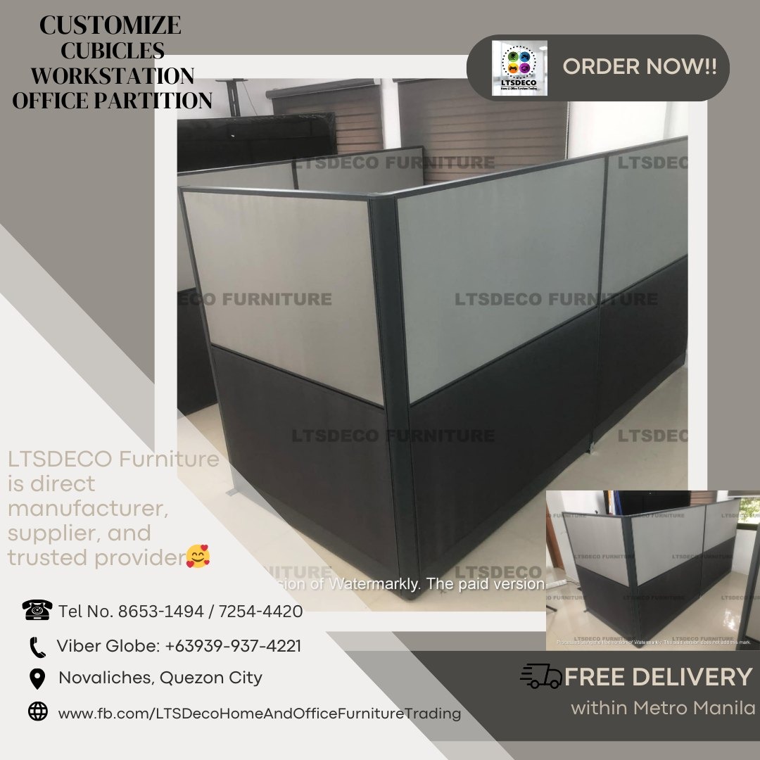 Full laminated workstation cubicle \ Office partition \ Office ...