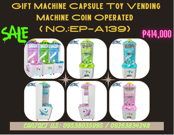 Gift Machine Capsule Toy Vending Machine Coin Operated ( NO.:EP-A139 ...