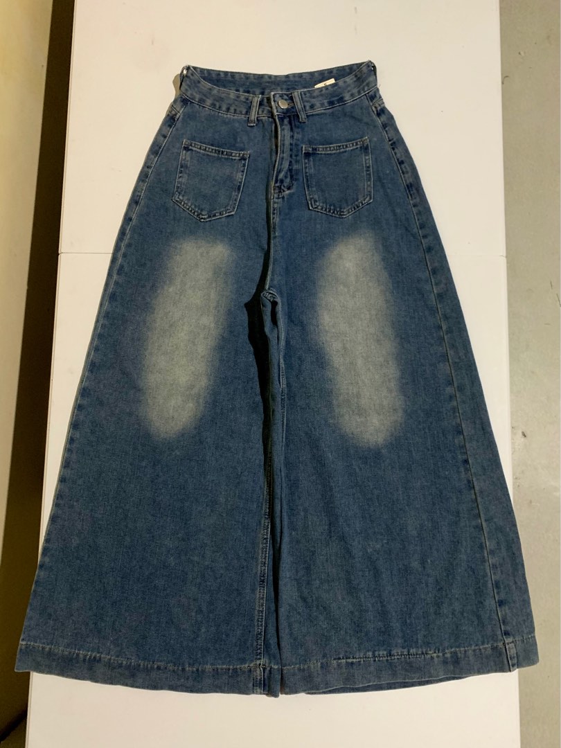 godzilla wideleg pants vintage color, Men's Fashion, Bottoms, Jeans on ...