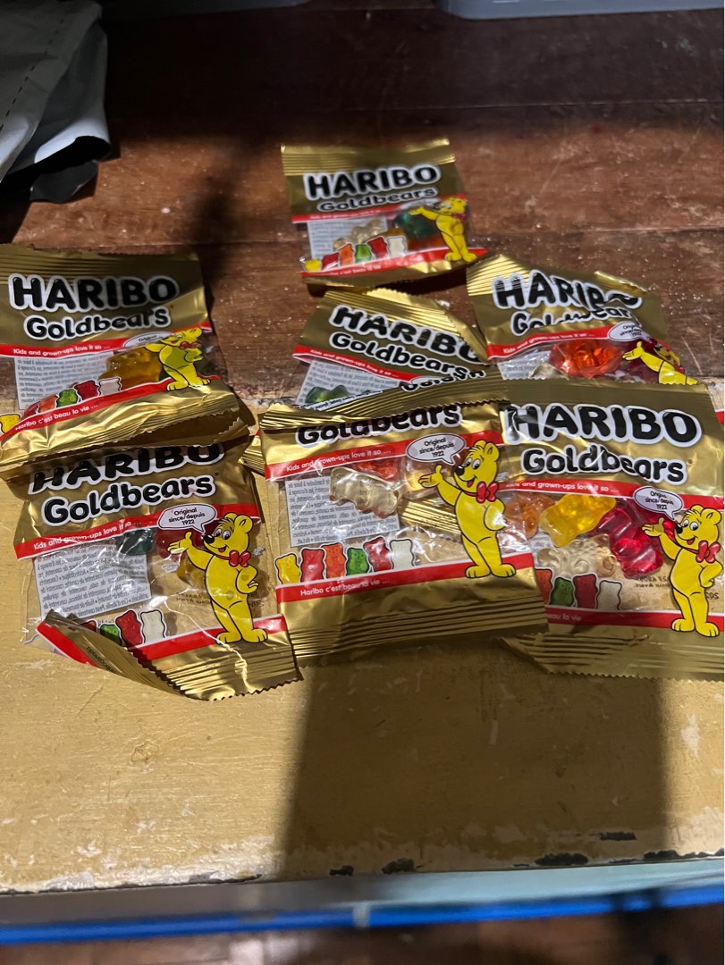 Haribo Gummy Bear set, Food & Drinks, Other Food & Drinks on Carousell