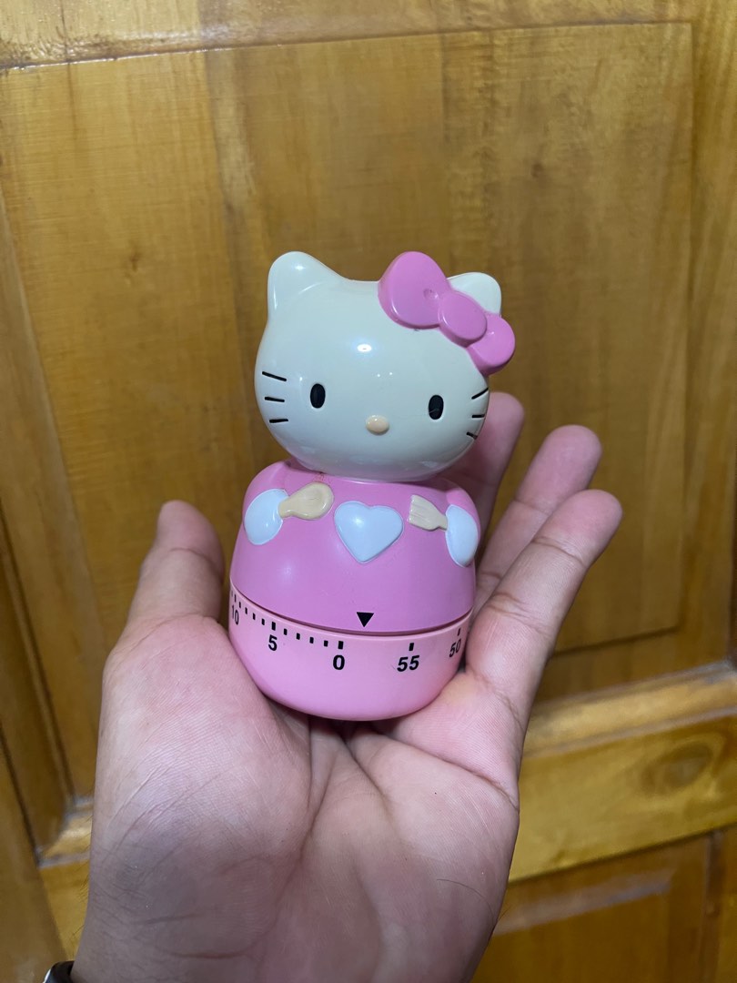 hello kitty timer, Hobbies & Toys, Memorabilia & Collectibles, Vintage ...