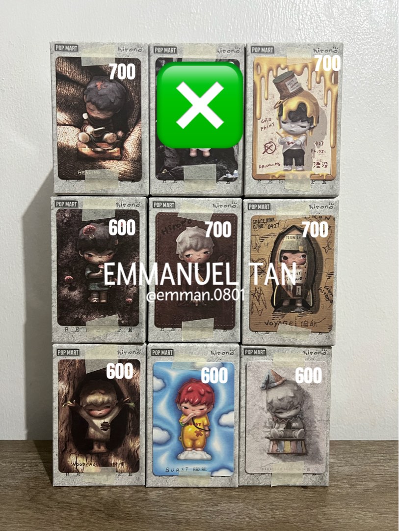 HIRONO RESHAPE SERIES (HEALING, VOYAGE, COSTUME, DROWNING, ETC ...