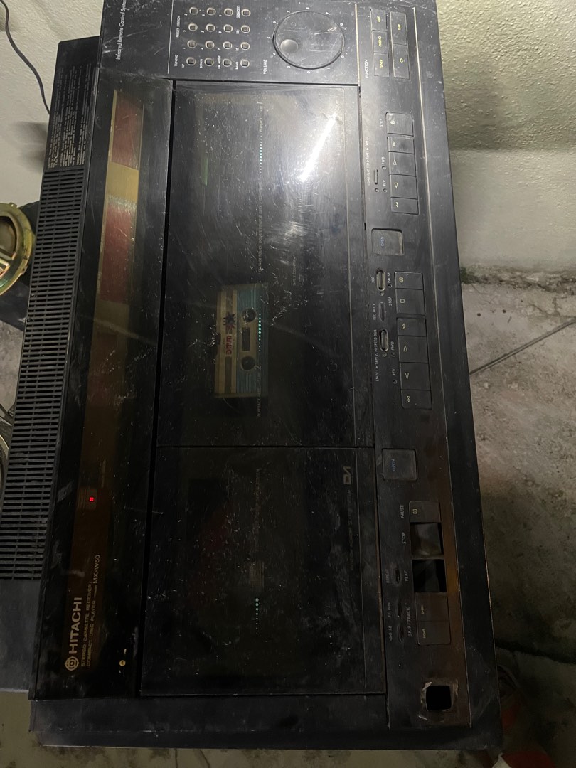 hitachi casette deck cdp, Computers & Tech, Office & Business ...