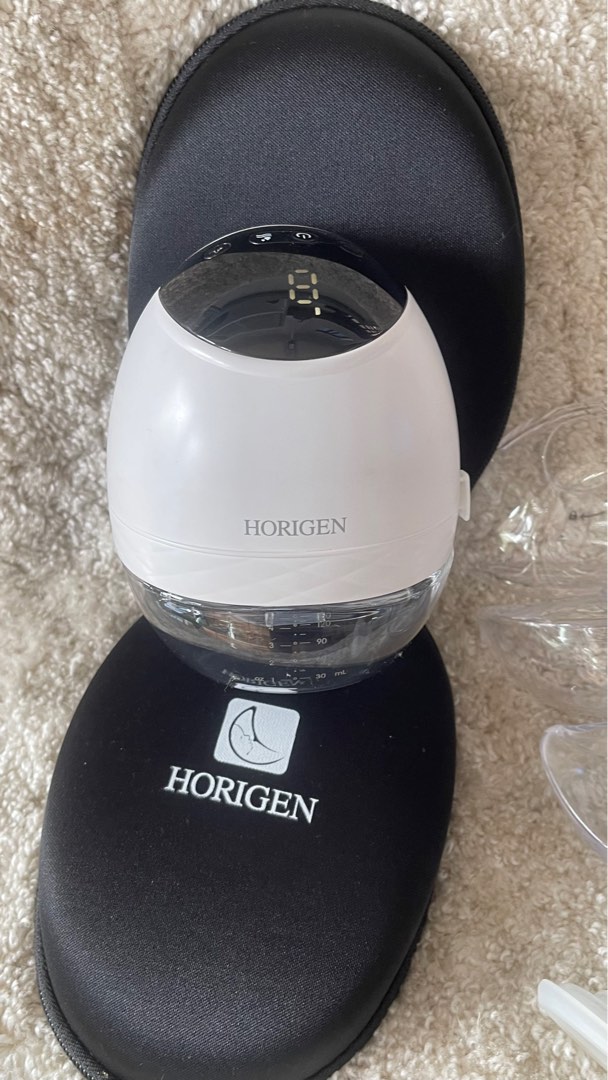 Horigen Complete Wearable Pump Set w/ free Haakaa, Babies & Kids ...