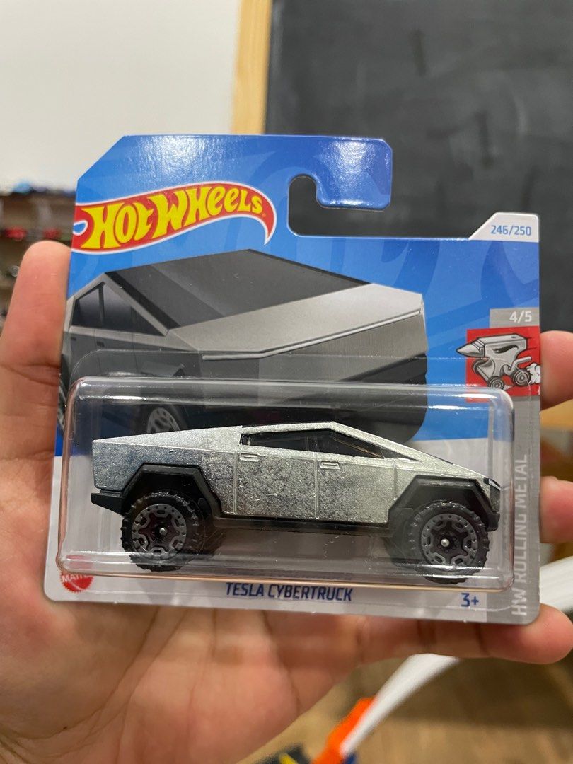 Hotwheels Tesla Cybertruck, Hobbies & Toys, Toys & Games on Carousell