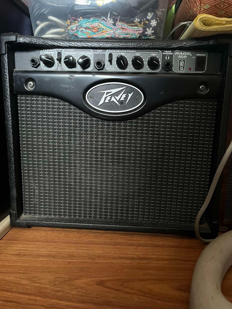 Ibanez Electric Guitar and Peavey Amplifier, Hobbies & Toys, Music ...