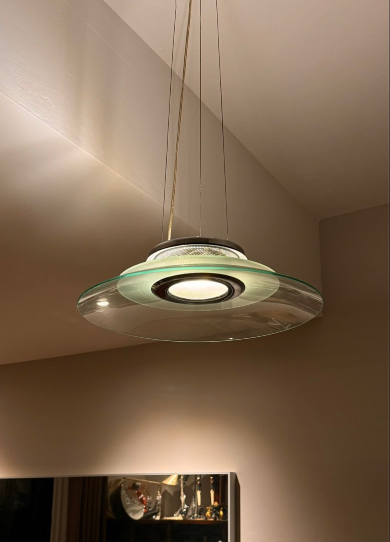 Iconic UFO Glass Lamp, Furniture & Home Living, Lighting & Fans ...
