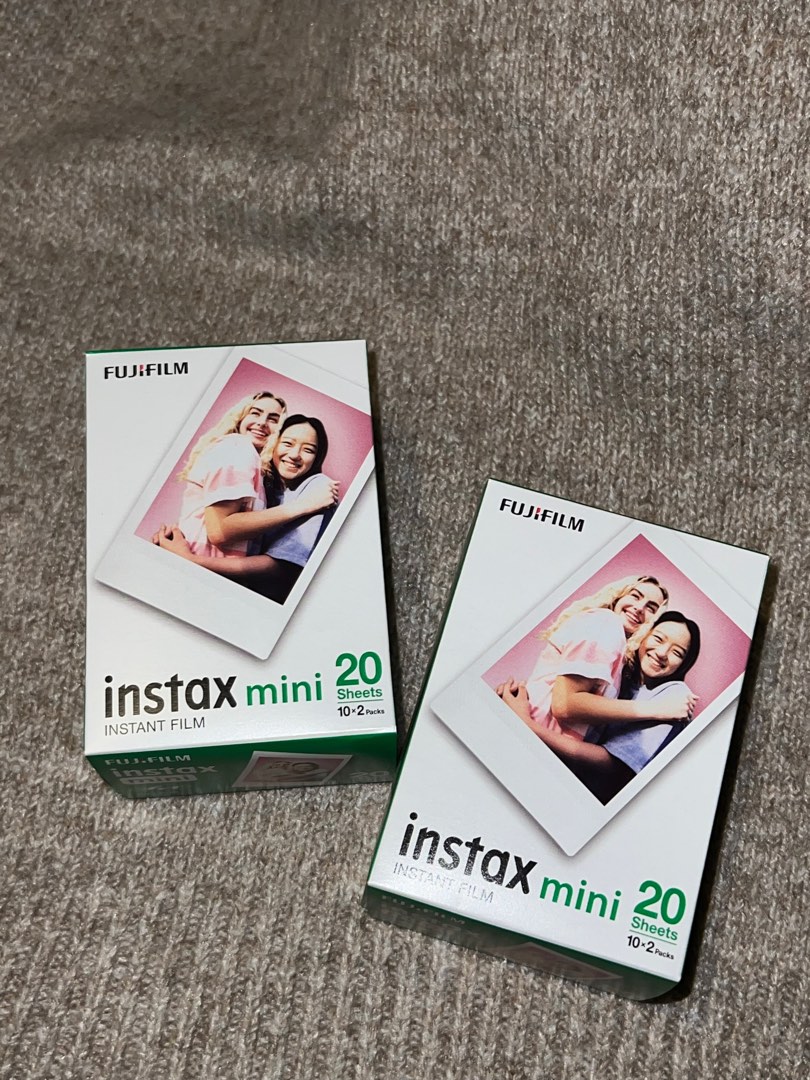 INSTAX MINI FILM 20s, Photography, Cameras on Carousell