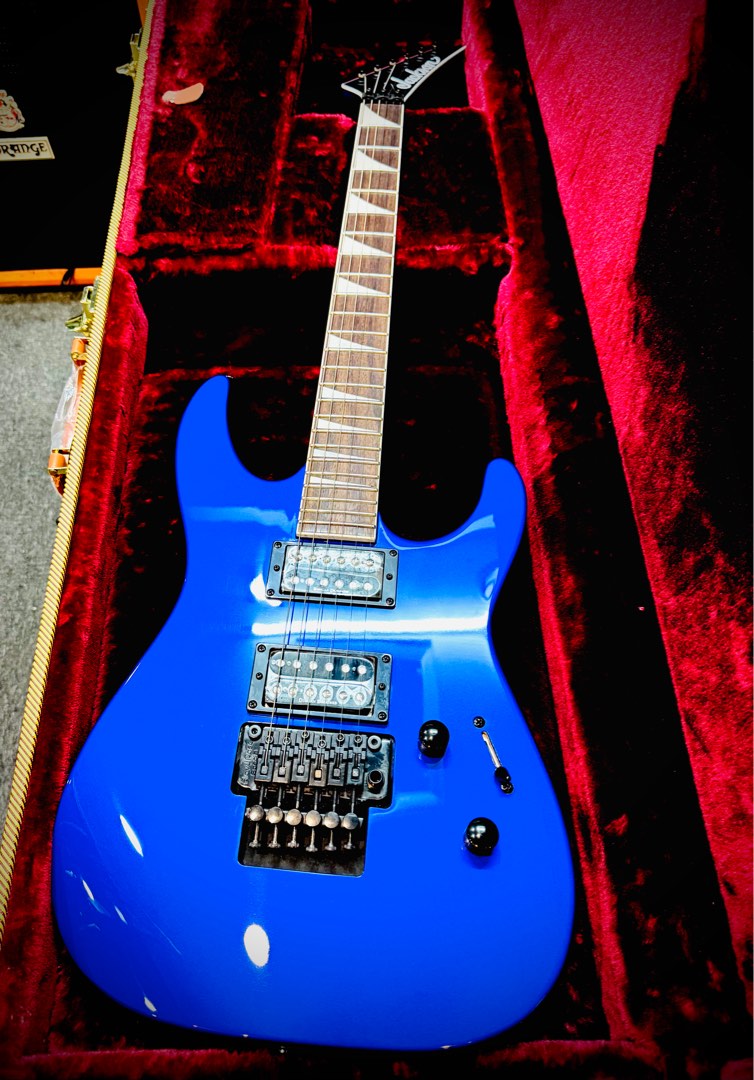 JACKSON X SERIES SOLOIST SLX ELECTRIC GUITAR, RW FB, LIGHTNING BLUE ...