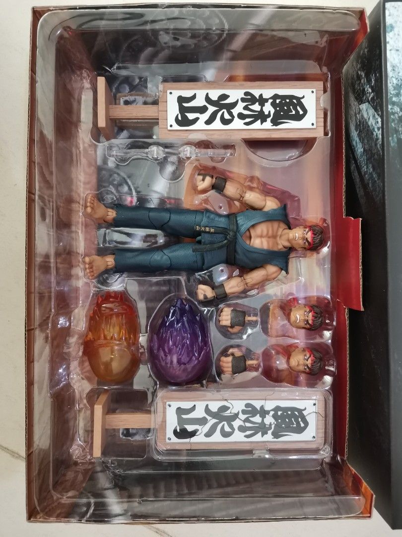 Jada Toys Ultra Street Fighter II Evil Ryu 1/12 Scale Action Figure Deluxe Set, Hobbies & Toys ...