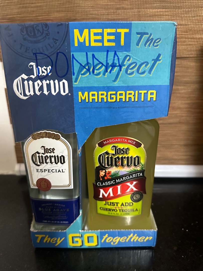 Jose Cuervo with Margarita Mix, Food & Drinks, Beverages on Carousell