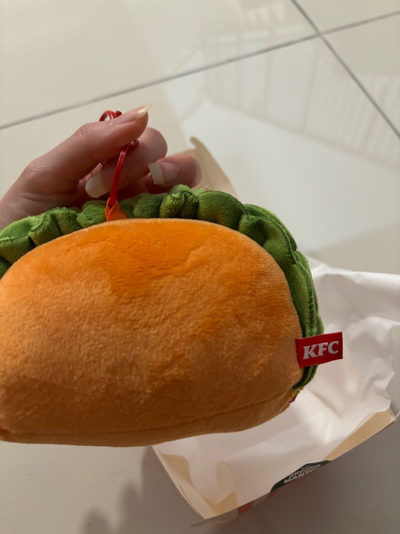 Last piece KFC mantou fried burger new plushie jellycat Sunway 2025 ...