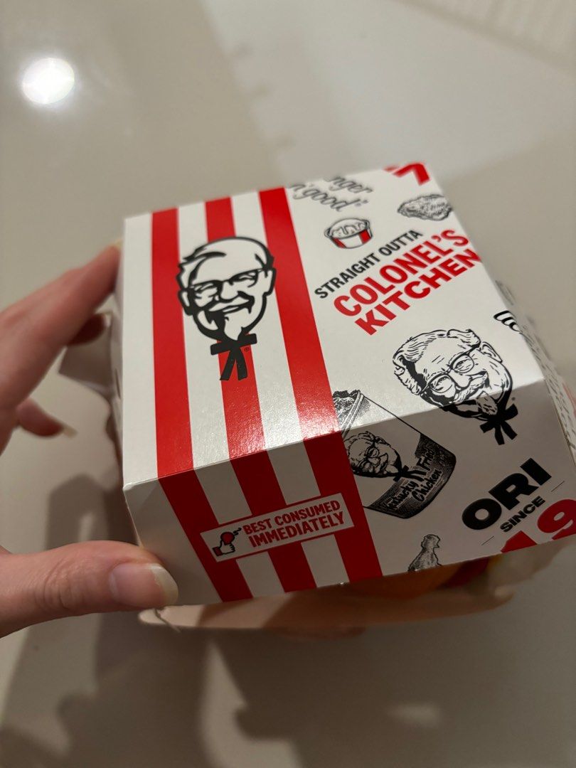 Last piece KFC mantou fried burger new plushie jellycat Sunway 2025 ...