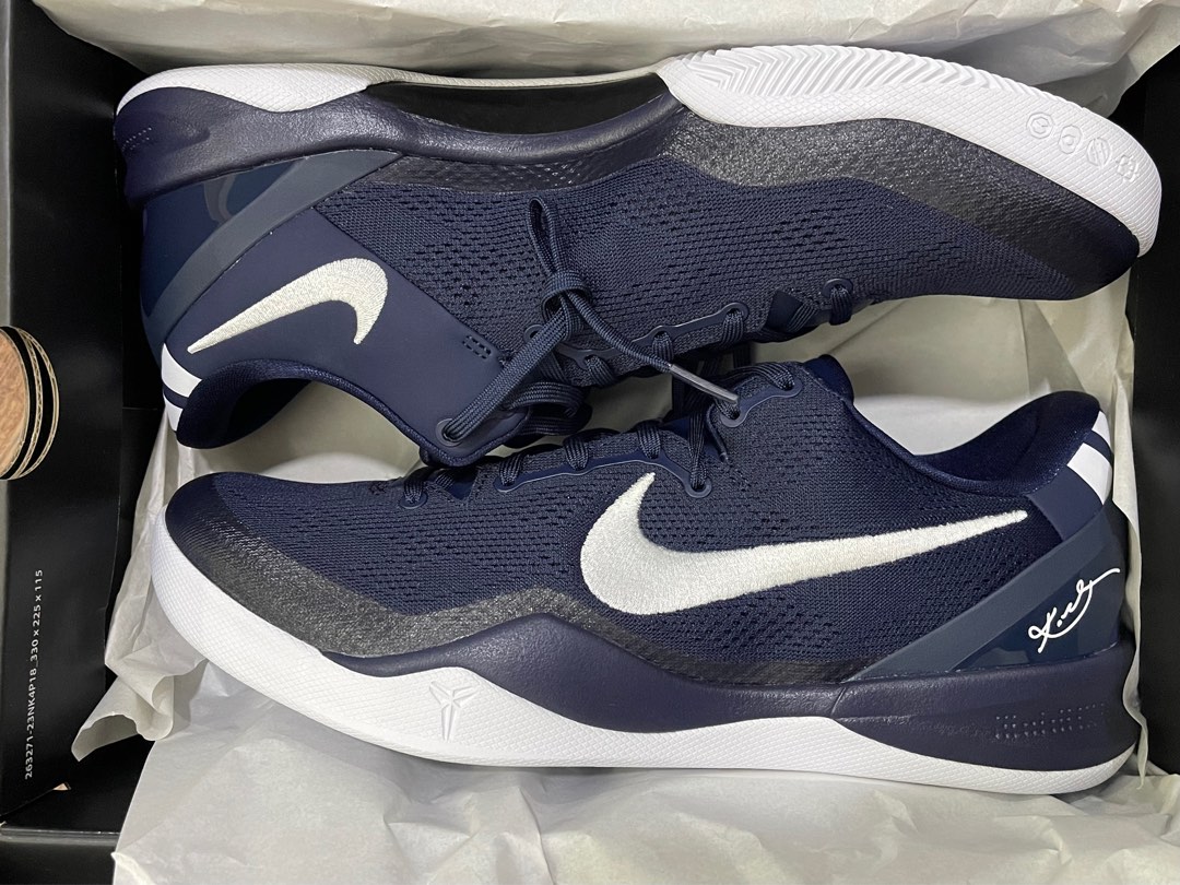KOBE 8 Protro College Navy, Men's Fashion, Footwear, Sneakers on Carousell