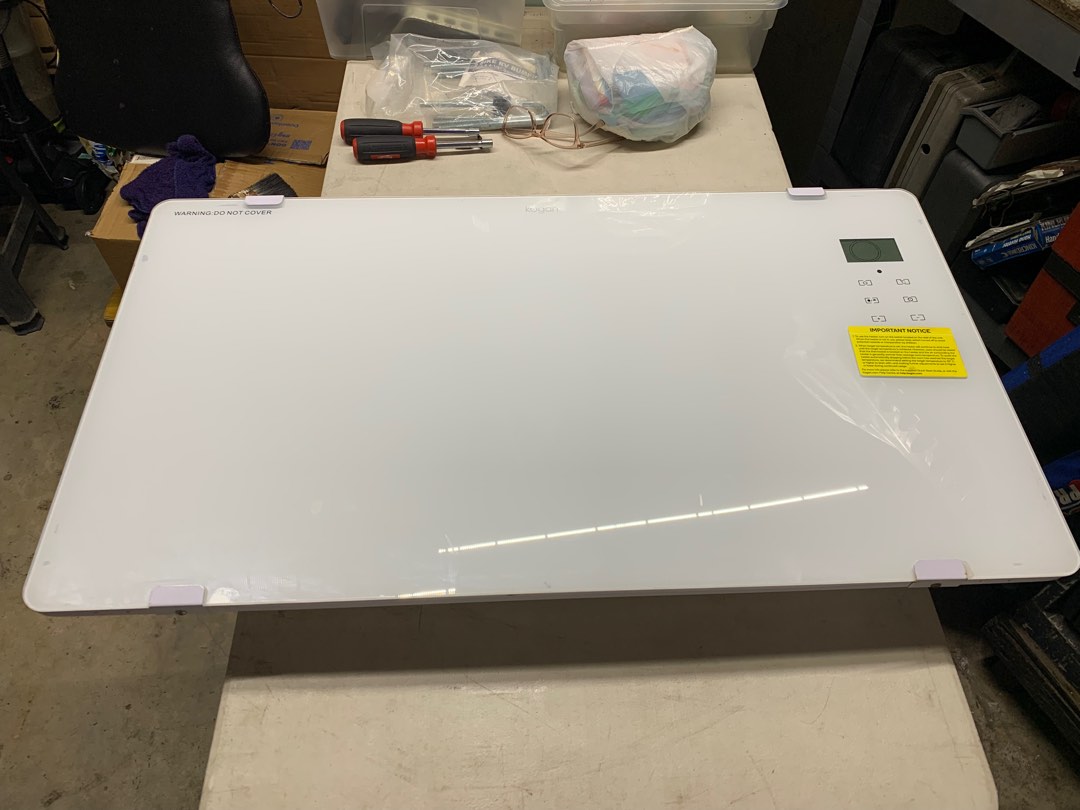 Kogan Wall Mounted Electric Panel Air Heater 220volts, TV & Home ...