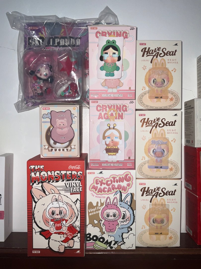 Labubu and Crying again, Hobbies & Toys, Toys & Games on Carousell