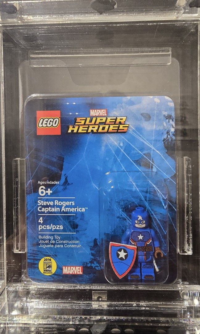 Lego Marvel Super Heroes SDCC San Diego Comic Con Captain America Steve ...