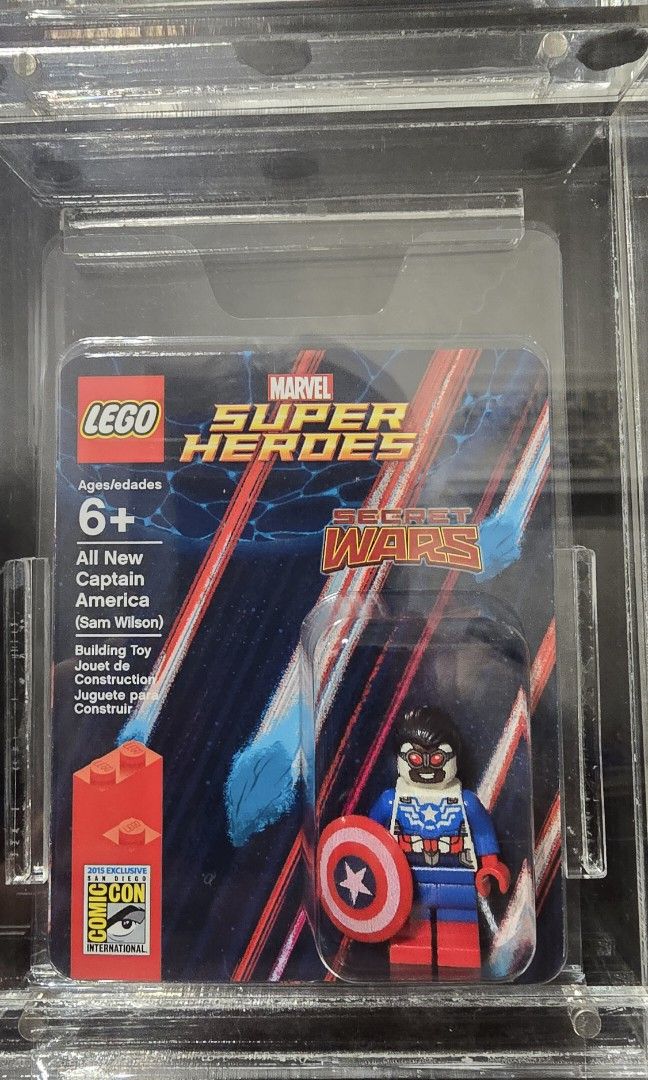 Lego Marvel Super Heroes SDCC San Diego Comic Con Captain America Sam ...